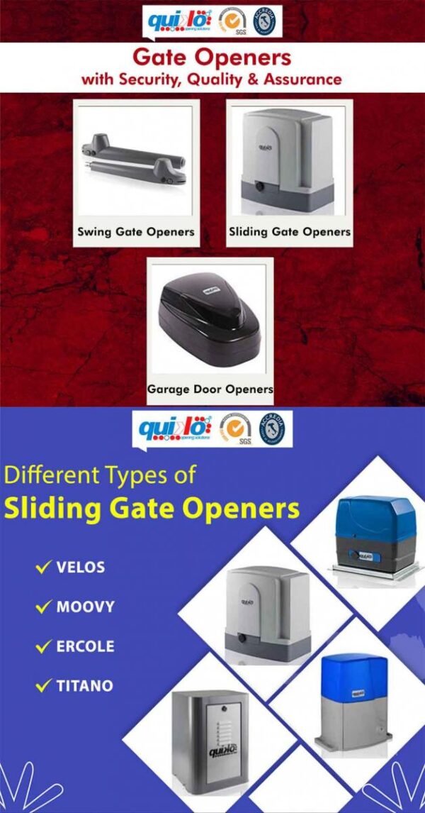 Quiko - the best place to get sliding gate motor kit | Quiko Italy